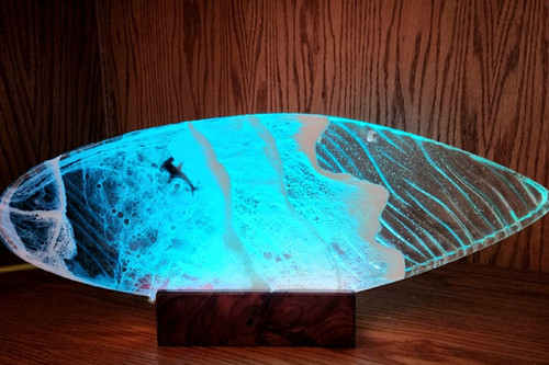 20" Surfboard light | Arisan Woods