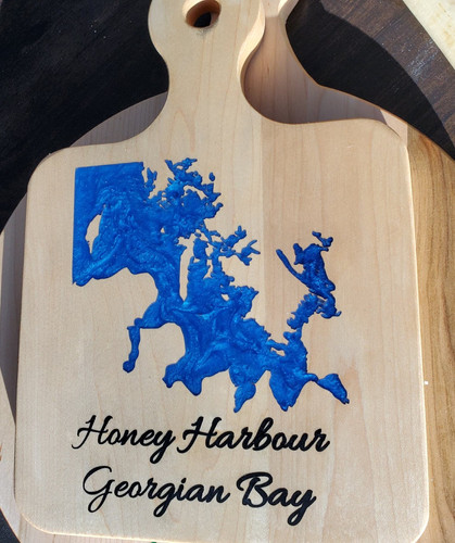 Custom Lake Cutting board | Arisan Woods