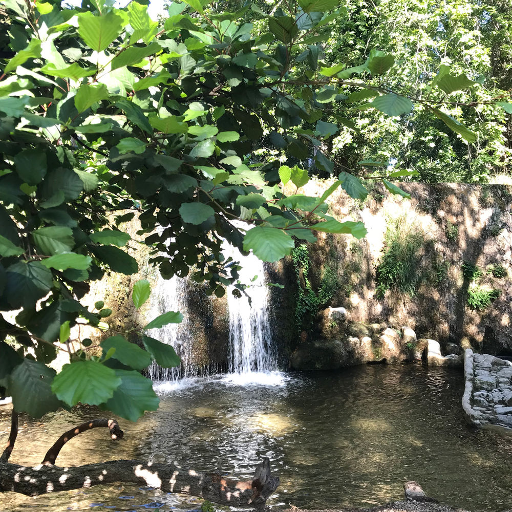 La cascade du Domaine de la Castille, un petit coin de Paradis