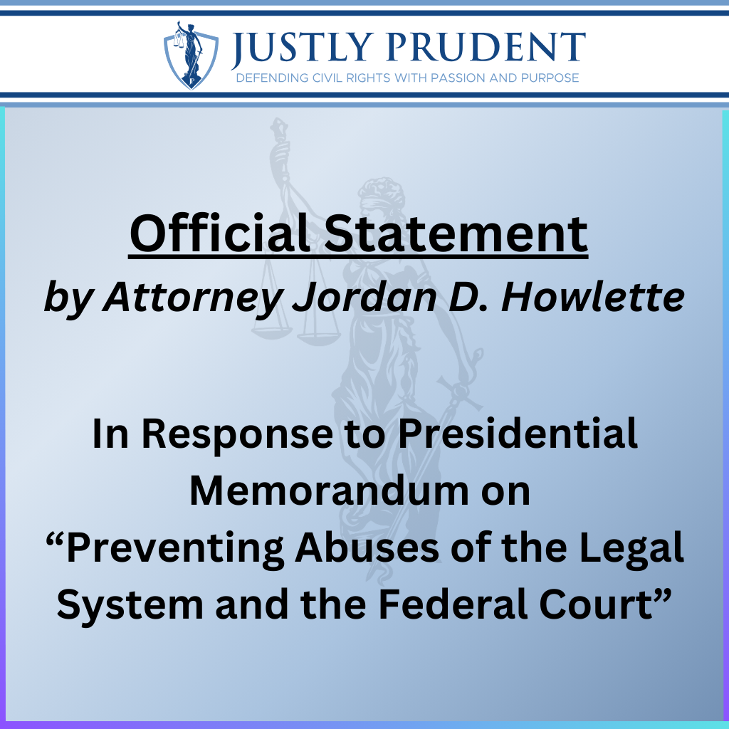 Justly Prudent Defends the Independence of the Legal Profession and the ...
