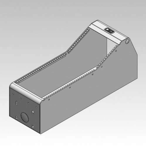 Troy CC-MC-22 Tall L shape Console Universal | coosavalleycomm
