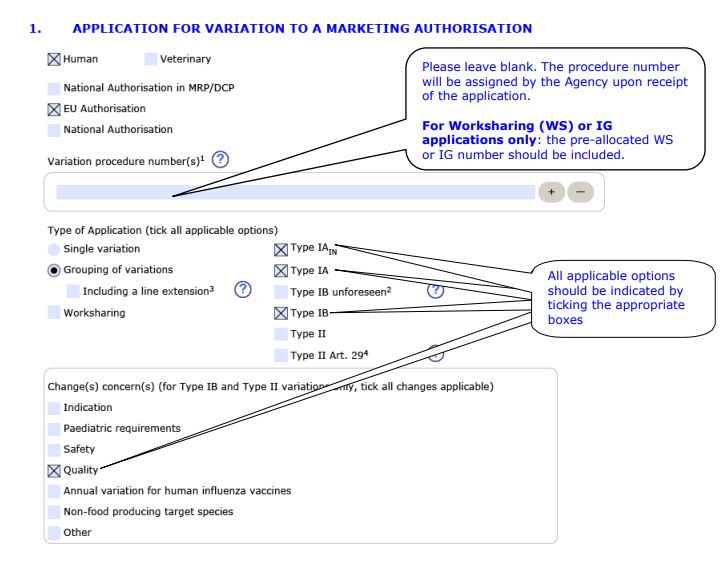 EMA Guidance: How to Fill the Application Form for Centralised Type IA ...