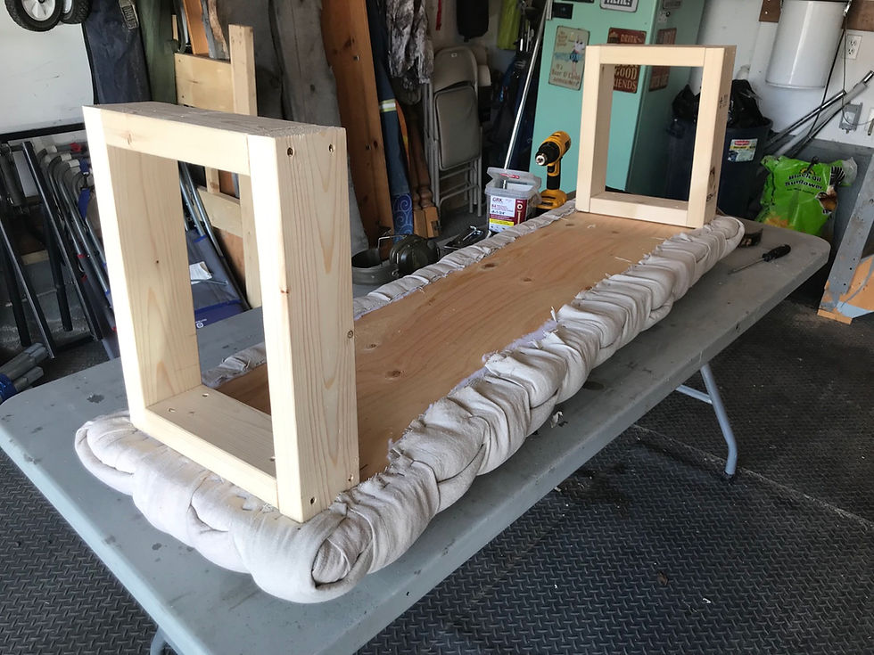 Diy Basket Weave Bench