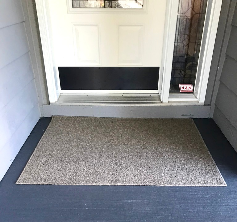 DIY Braided Jute Door Mat