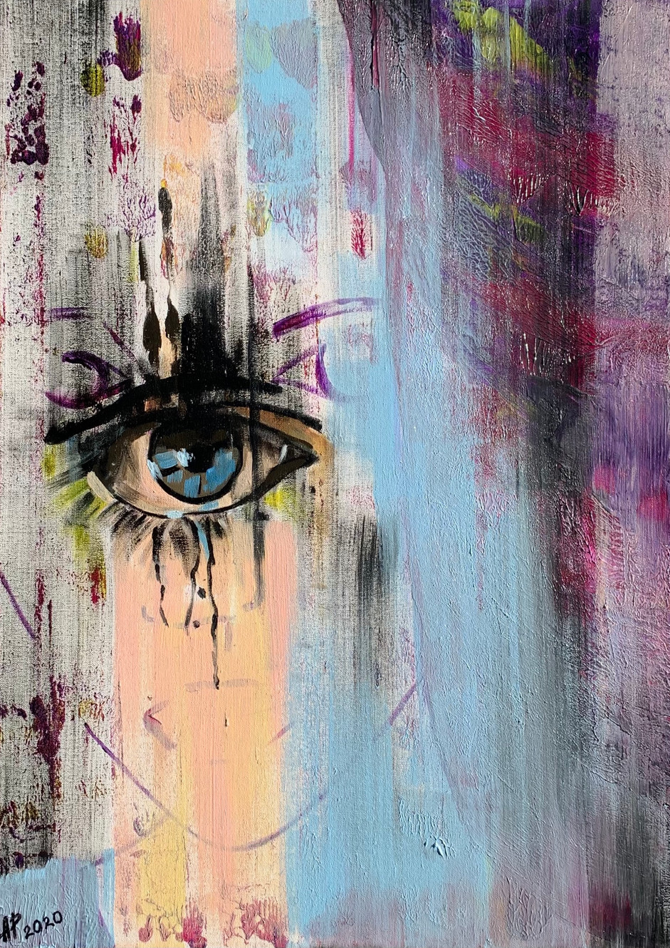 Artist Aleksandra de Pan - convergence of surrealism and expressionism.