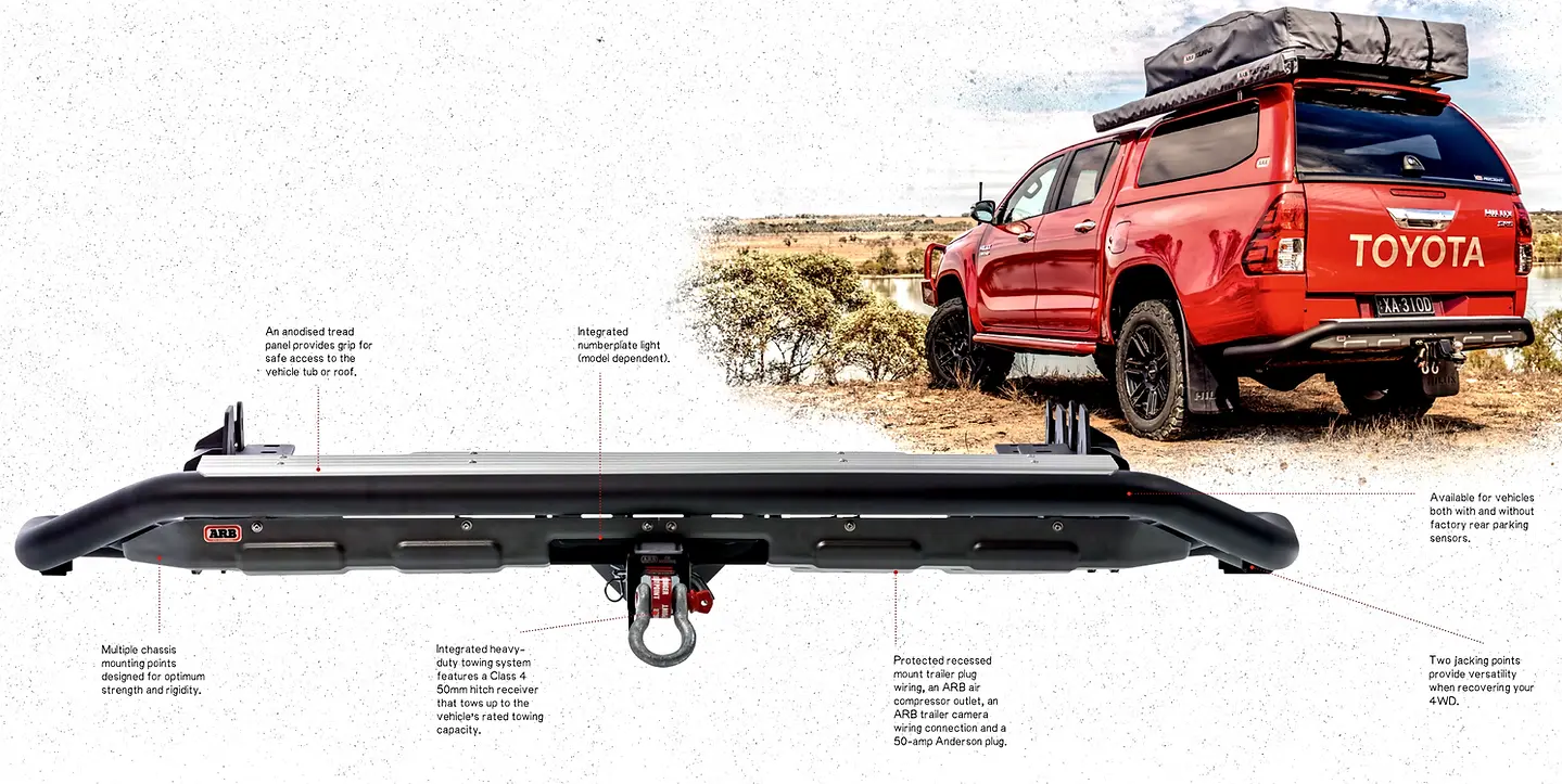 ARB Rear Bars | Zone Offroad | ARB 4x4 Accessories