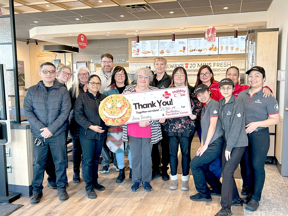 Tim Hortons Donates To FOCUS And Tim Hortons Foundation Camps