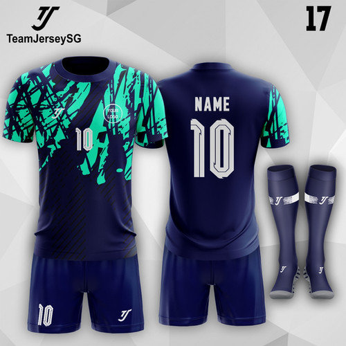 TeamJersey Marine Burst Soccer Kit | TeamJersey Apparel