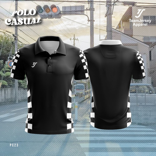 TeamJersey Speedster Check Polo Shirt | TeamJersey Apparel