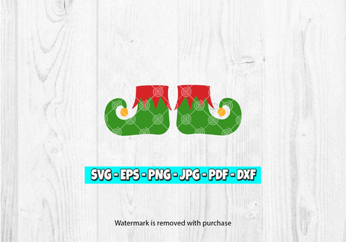 Elf Shoes SVG | Elf svg | Christmas svg | Christmas Elf SVG | Blue82designs