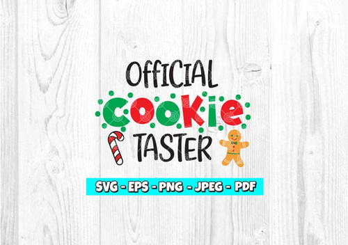 Official Cookie Taster SVG | Blue82designs