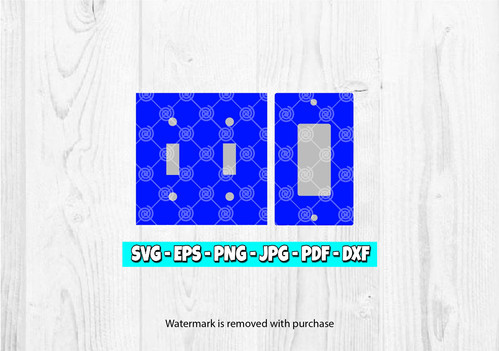 Light Switch Templates SVG | Switch Template svg | Cricut File | Light ...
