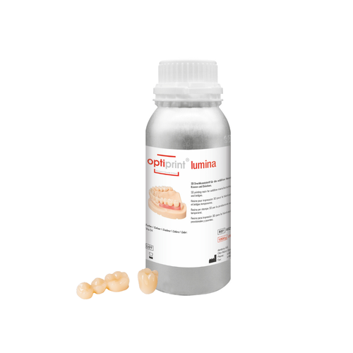 Optiprint Lumina 500ml (Temp Crown Resin) Vita A2 | 3dwaxworx.co.za