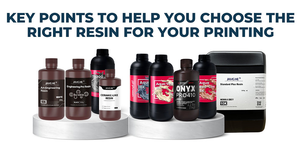key points to help you choose the right resin for your printing