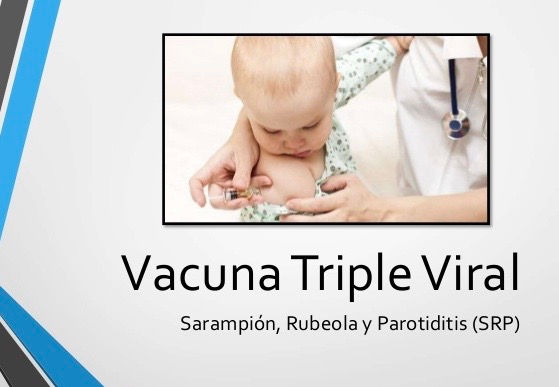 Vacuna triple viral en Monterrey