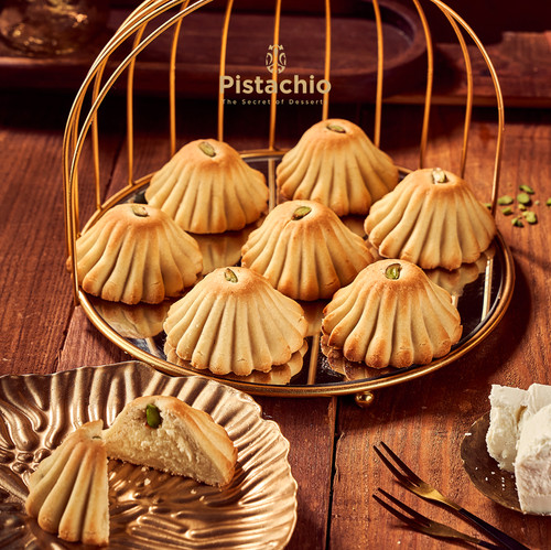 Graiba With Buffallo Cream 4 Pieces | Pistachiodsrt