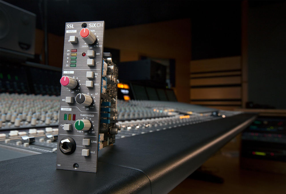 SSL SiX CH Channel Strip (500 Series Modules)