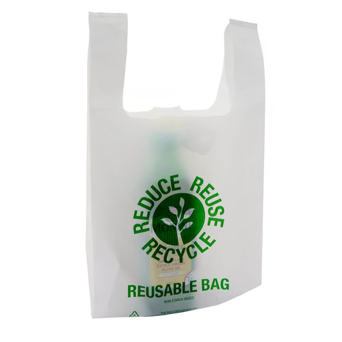 100 Reusable Plastic Bags | CN Building Supplies
