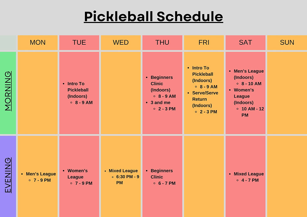 PickleBall OpenPlay & Classes | McLeland TC