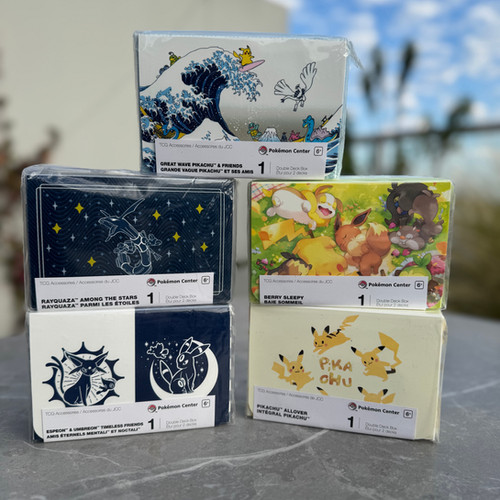 DOUBLE DECK BOX POKEMON CENTER USA | Pokeshop Palermo