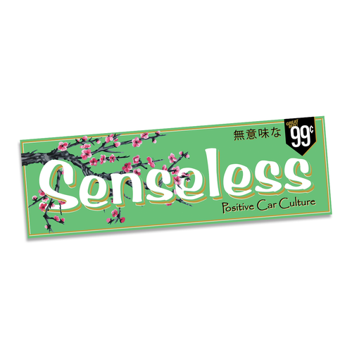 Senseless Green Tea Slap Sticker | Senseless Co.