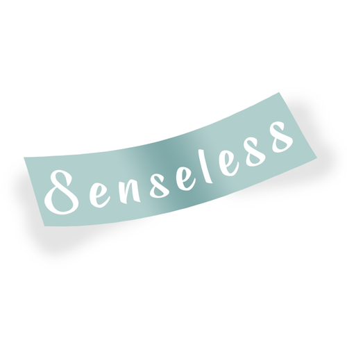 Senseless Mini Vinyl Sticker | Senseless Co.