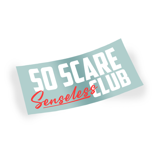 So Scare Senseless Club Vinyl Sticker | Senseless Co.