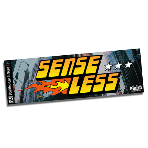 Grand Theft Senseless Slap Sticker | Senseless Co.