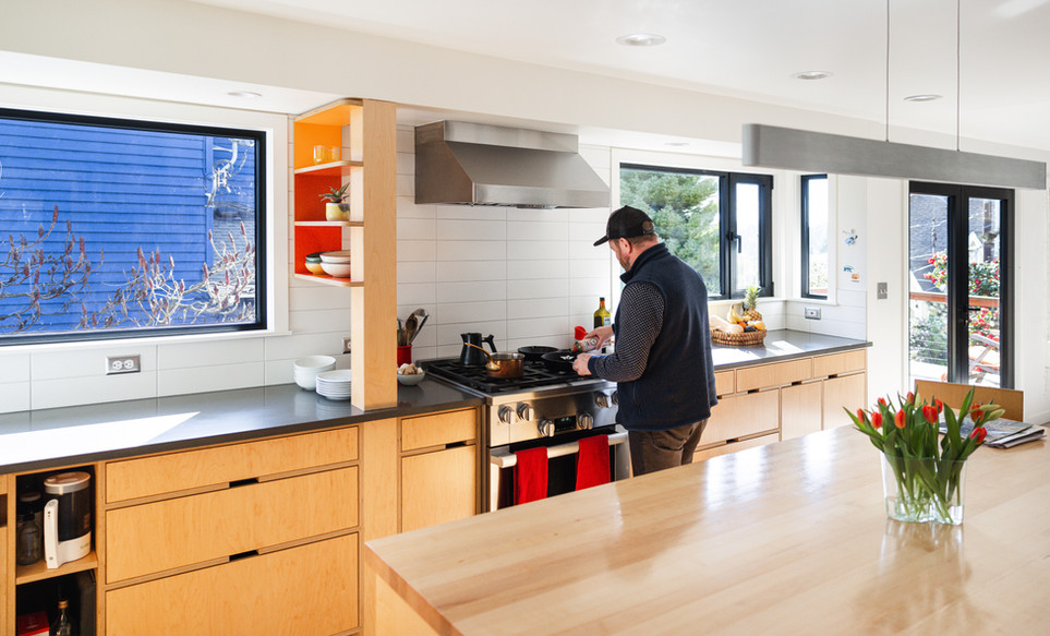 Jean and Dave's Kitchen | Kerf Design | Modern Maple Plywood Kitchen in ...