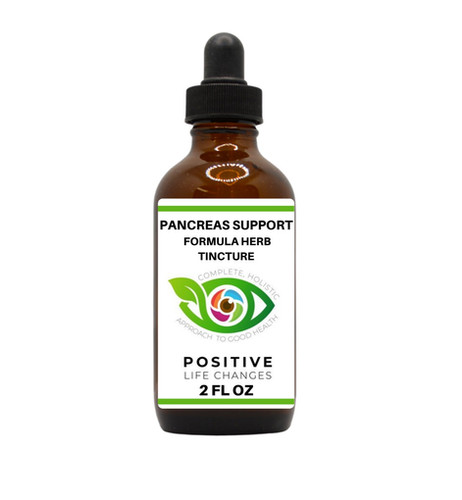 Pancreas Support Herbal Formula Tincture | Positive Life Change
