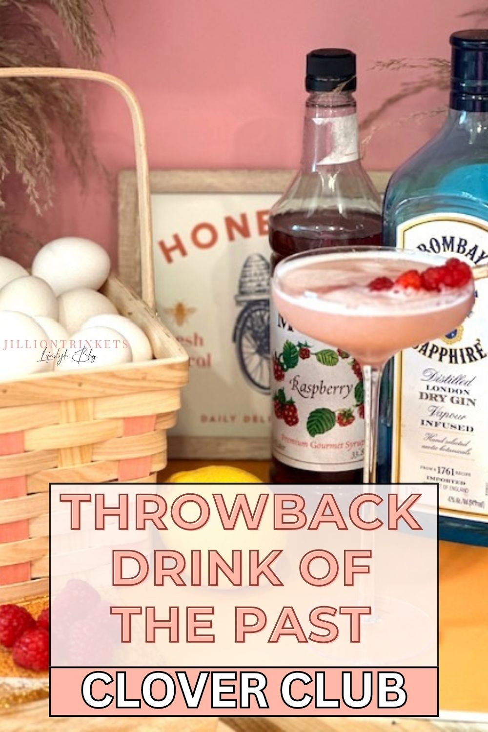 Throwback Drink of the Past: Clover Club – Jillion Trinkets Lifestyle Blog