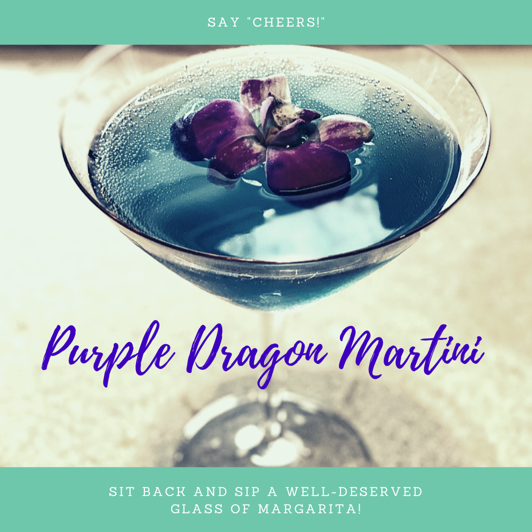 Purple Dragon Martini – Jillion Trinkets Lifestyle Blog