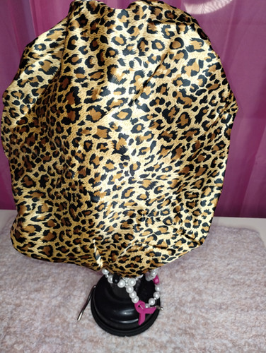 Cheetah Bonnet | Vintage Hair Salon