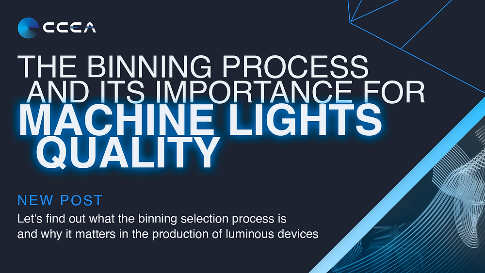 The value of binning in the machine lights production