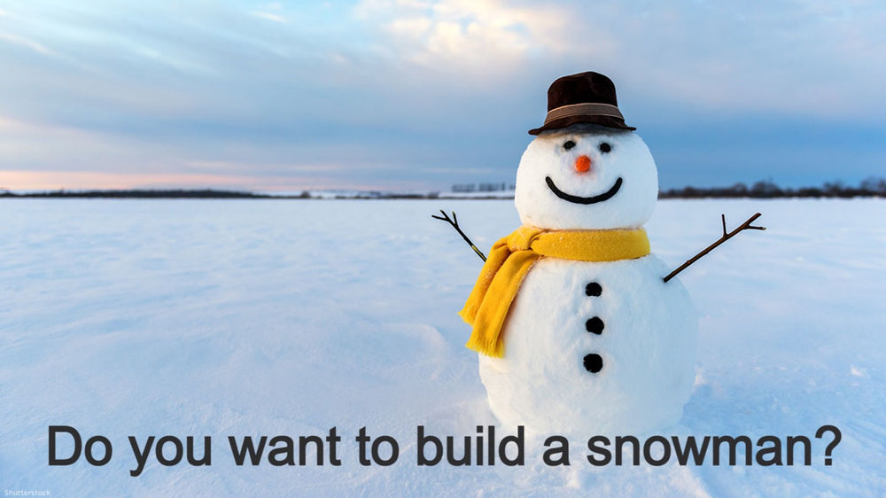 Snowman Contest!
