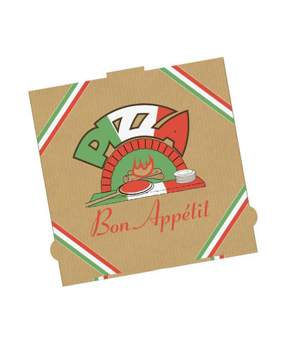 boites pizza 33x33 x100 / pizza boxes 33x33 x100 | SXM FOOD CONNECTION