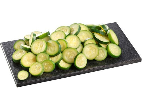 courgette en rondelles x2,5KG / sliced zucchini x2,5KG | SXM FOOD ...