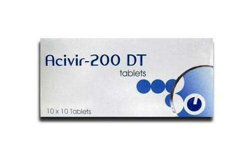Acivir 200 DT (Acyclovir 200mg) x 10 tablets | green-cross-generics