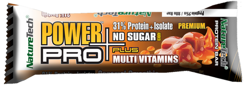 Power Pro plus - Caramel Smoothie 80g (NO SUGAR) | Naturetech