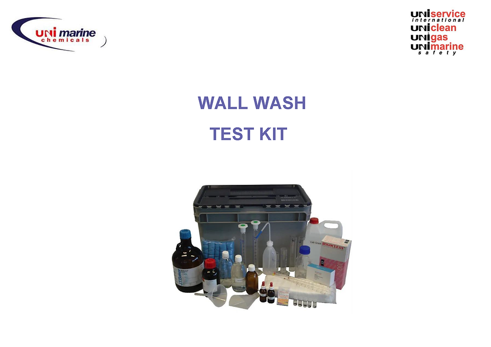 Wall Wash Test Kit | uniclean-services