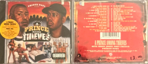 Prince Paul Rap Soundtrack - Shantinique Music & Sportswear, Detroit