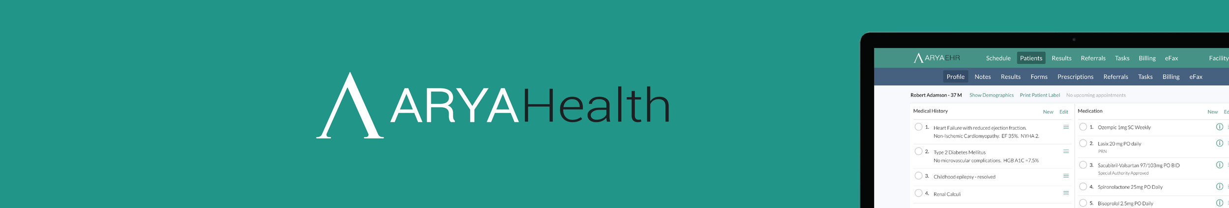 Arya Health | The Industry's #1 EMR Software