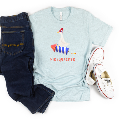 Firequacker Adult Tee | Piper's Prints
