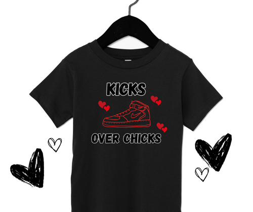 Kicks Before Chicks-Toddler/YouthTee | Piper's Prints