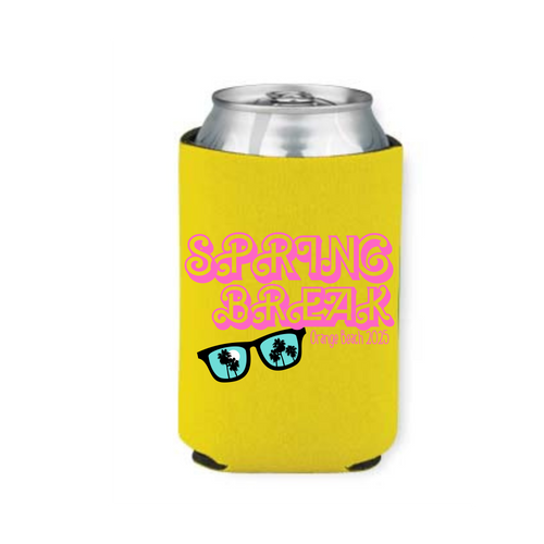 Spring Break Koozie-PERSONALIZE LOCATION | Piper's Prints