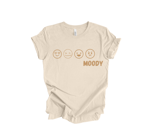 Moody Tee | Piper's Prints