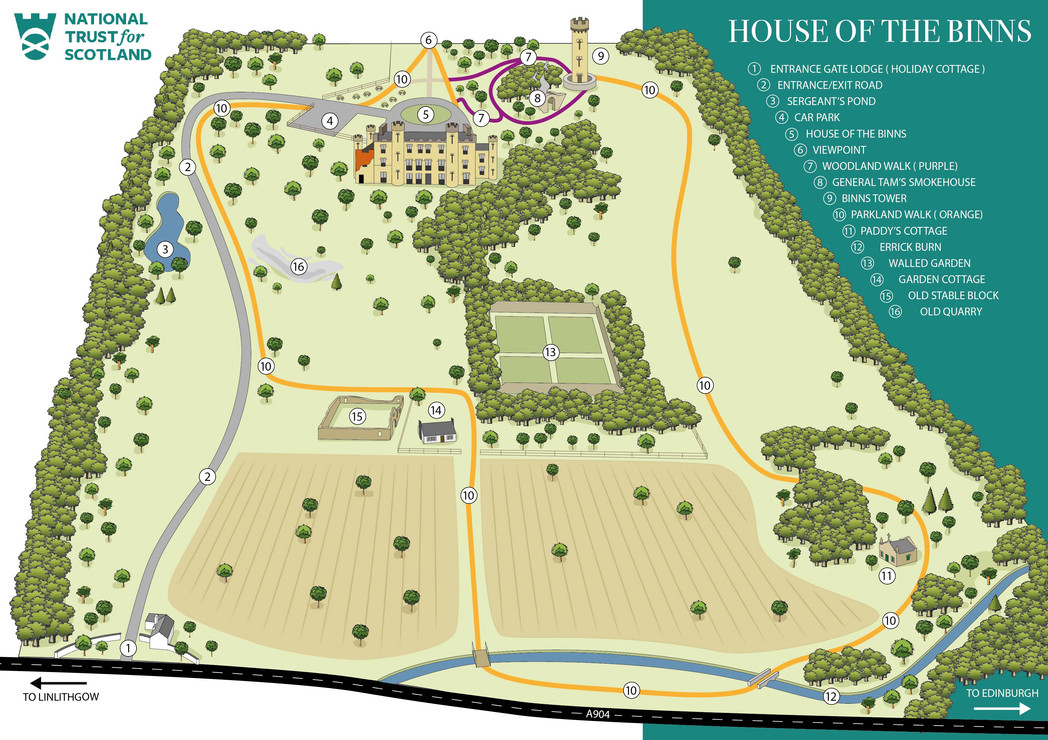 Visitor Map | National Trust of Scotland