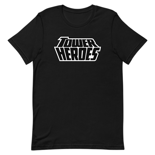 Tower Heroes Logo T-Shirt | Pixel-bit Studio