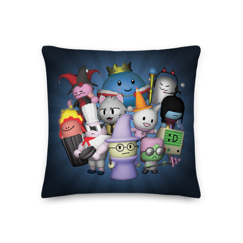 Tower Heroes Pillow | Pixel-bit Studio
