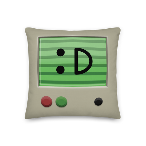 Byte - Evil Byte Pillow | Pixel-bit Studio